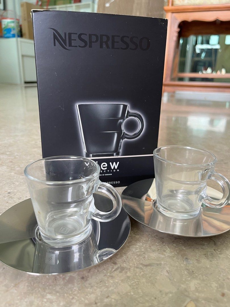 Nespresso View Collection espresso cup set, Furniture & Home Living ...