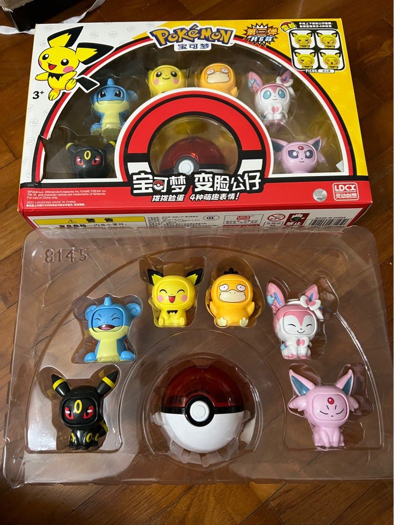 New Pokemon Toy Face Changing, Hobbies & Toys, Toys & Games on Carousell
