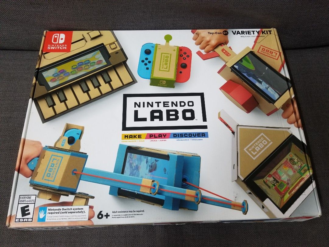 Nintendo labo variety kit, Video Gaming, Gaming Accessories ...