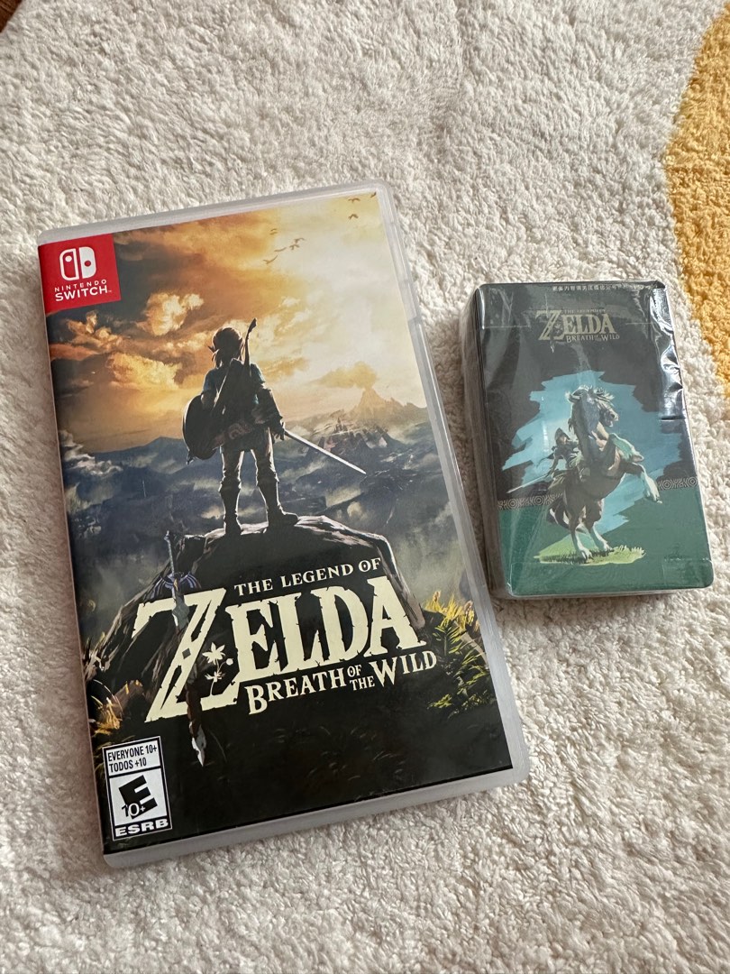 Nintendo Switch NSW The Legend of Zelda Breath of the Wild BOTW Game ...