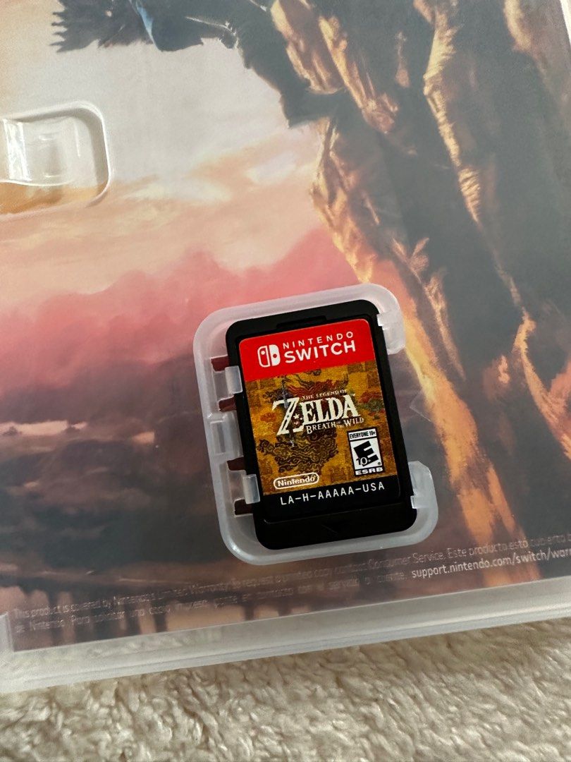 Nintendo Switch NSW The Legend of Zelda Breath of the Wild BOTW Game ...