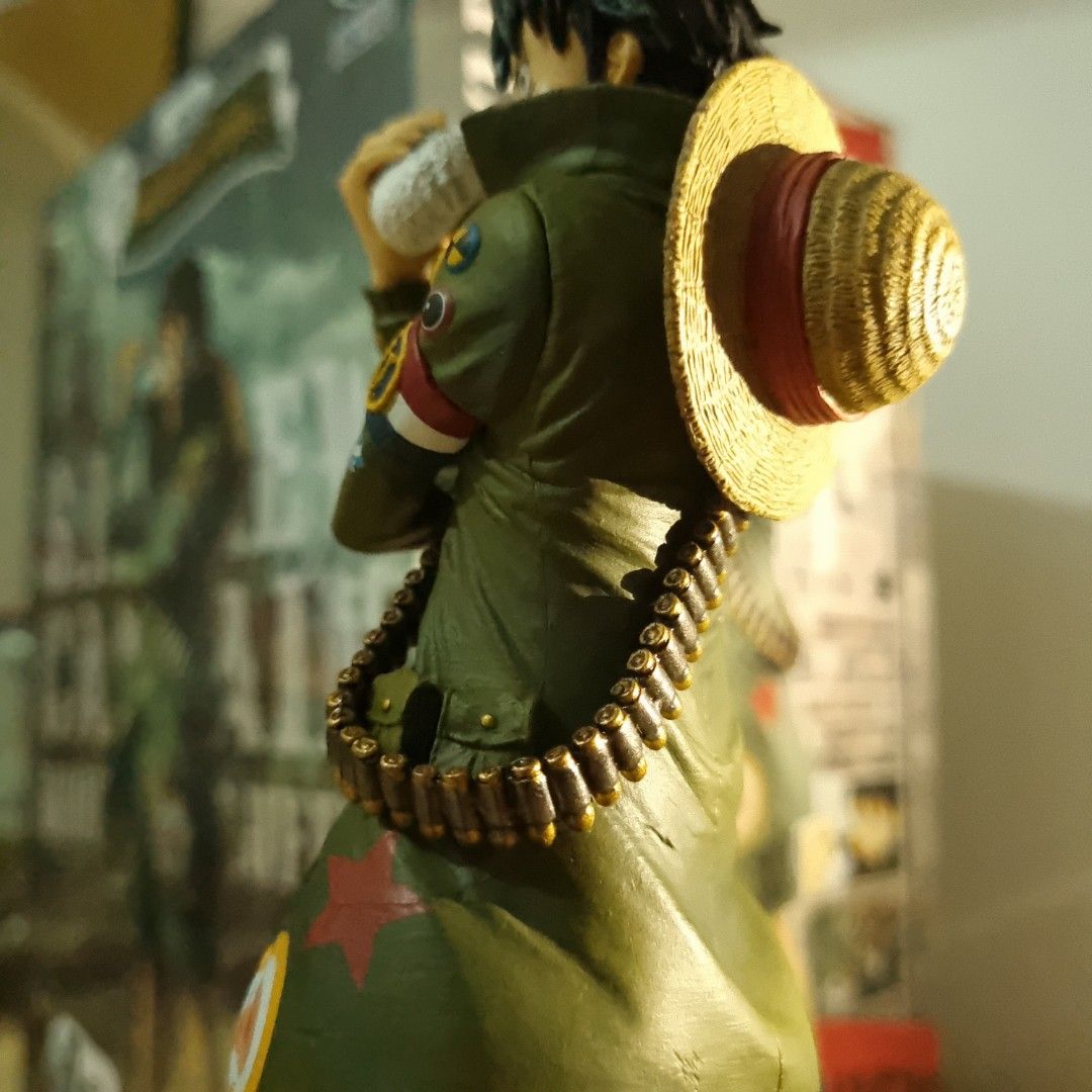 One Piece Figure - Lufy Military Style, Hobbies & Toys, Toys & Games on ...