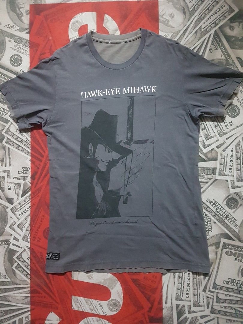 One piece mihawk, Men's Fashion, Tops & Sets, Tshirts & Polo Shirts on ...