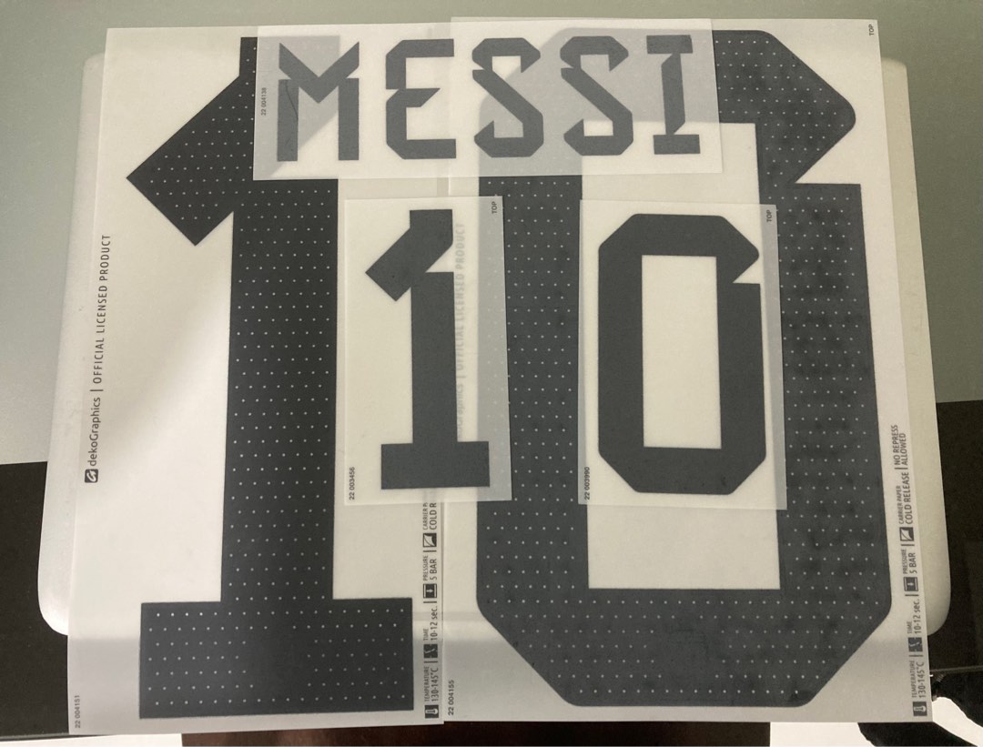 Original Messi Argentina Nameset, Men's Fashion, Activewear on Carousell