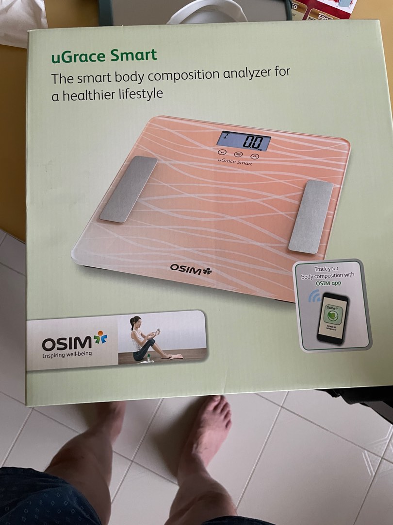 Osim uGrace Smart Body Composition Monitor, Health & Nutrition, Health Monitors & Weighing ...