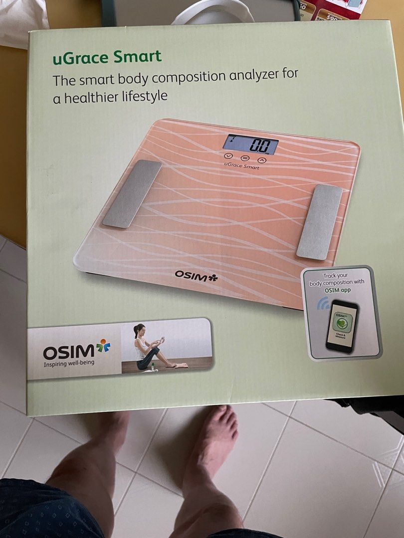 Osim uGrace Smart Body Composition Monitor, Health & Nutrition, Health ...