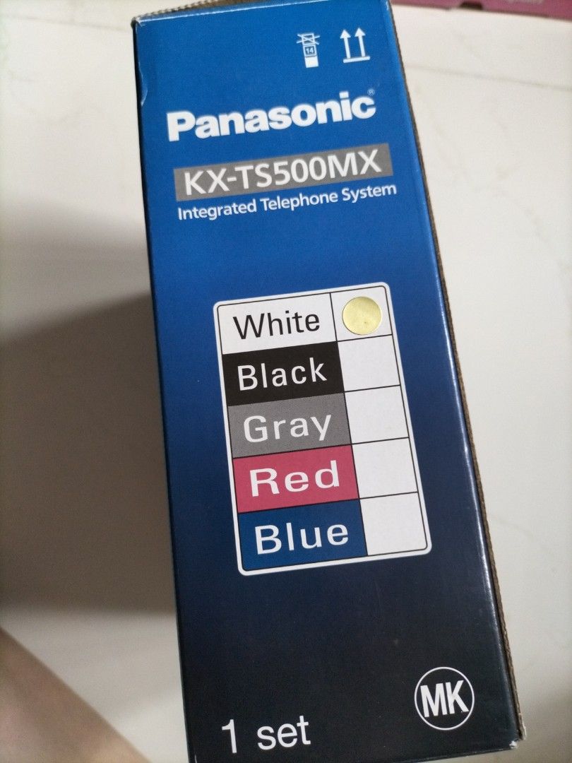 Panasonic KX-TS500MX corded phone, TV & Home Appliances, Other Home ...