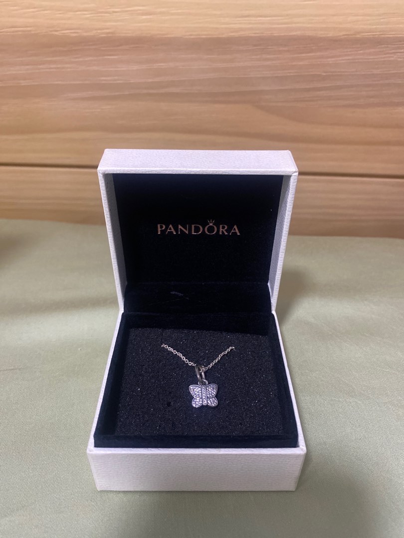 Pandora Butterfly Necklace, Women's Fashion, Jewelry & Organisers ...