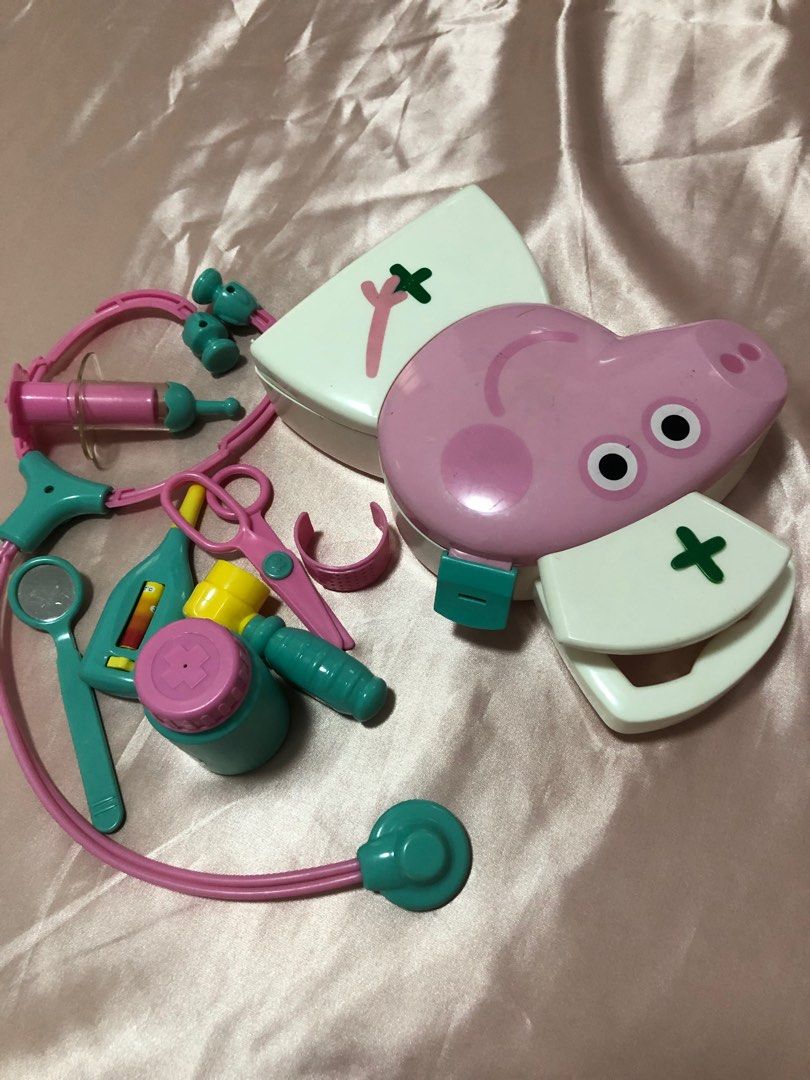 Peppa Pig doctor set, Hobbies & Toys, Toys & Games on Carousell
