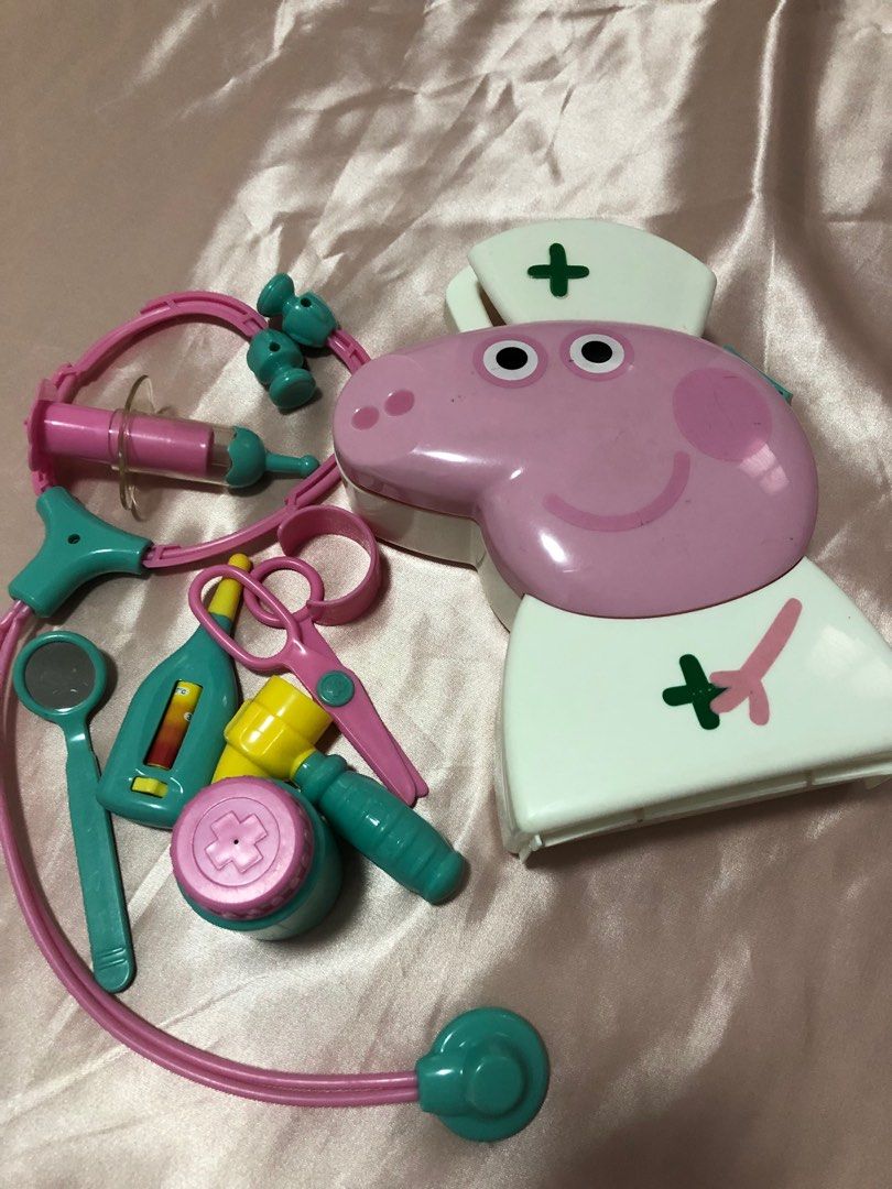 Peppa Pig doctor set, Hobbies & Toys, Toys & Games on Carousell