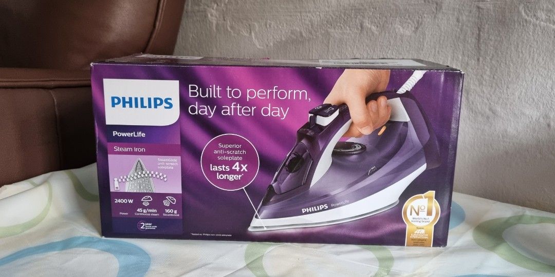 Philips Iron, TV & Home Appliances, Irons & Steamers on Carousell
