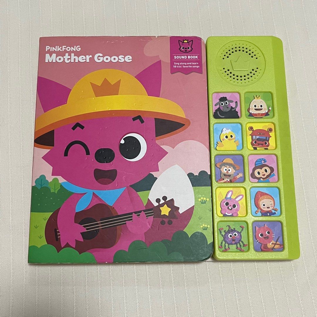 Pinkfong Sound Books / songs (babyshark), Hobbies & Toys, Books ...