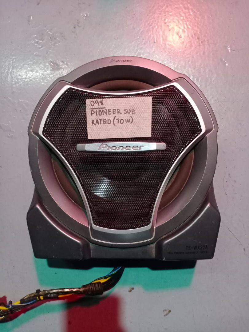 Pioneer Subwoofer, Audio, Soundbars, Speakers & Amplifiers on Carousell