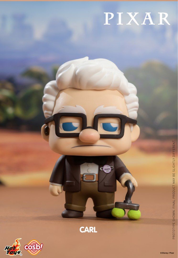 Pixar Cosbi Collection Popmart -Carl, Hobbies & Toys, Toys & Games on ...