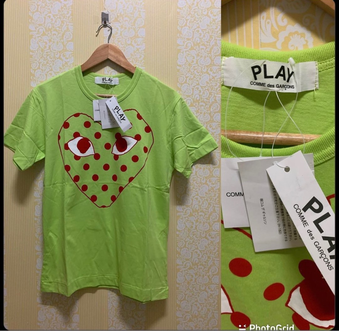 Play cdg, Women's Fashion, Tops, Blouses on Carousell