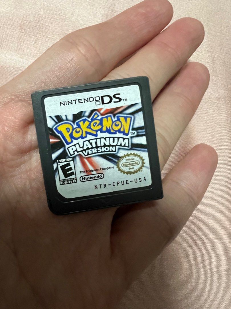 Pokemon Platinum DS Cartridge, Video Gaming, Video Games, Nintendo on ...