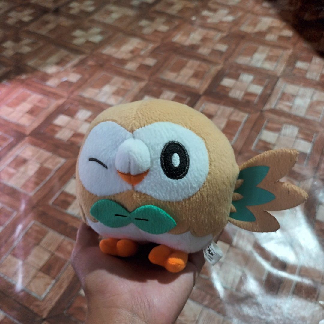 POKEMON ROWLET MASCOT PLUSH, Hobbies & Toys, Toys & Games on Carousell