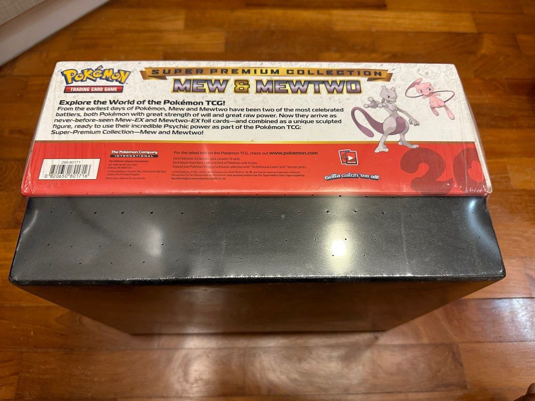 Pokemon TCG Generations 20th Anniversary Super Premium Collection-Mew and Mewtwo, Hobbies & Toys ...