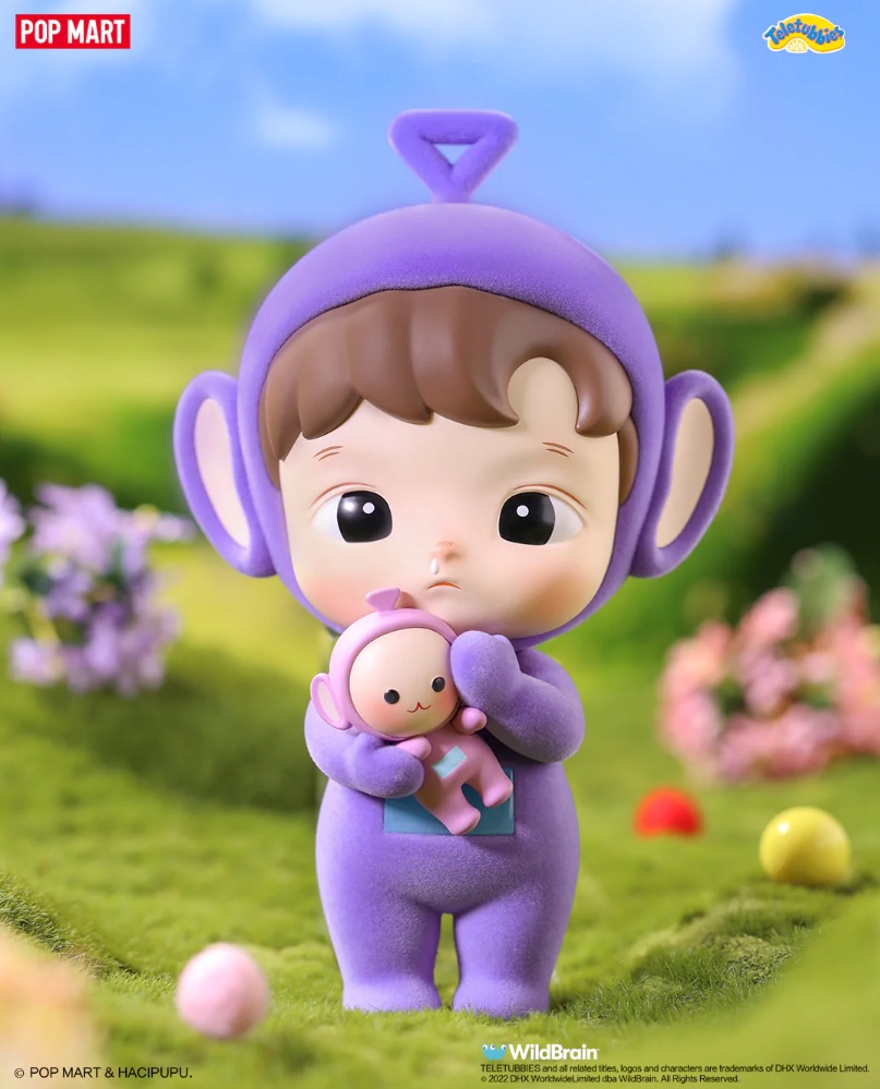 POP MART HACIPUPU X TELETUBBIES TINKY WINKY FIGURE, Hobbies & Toys ...