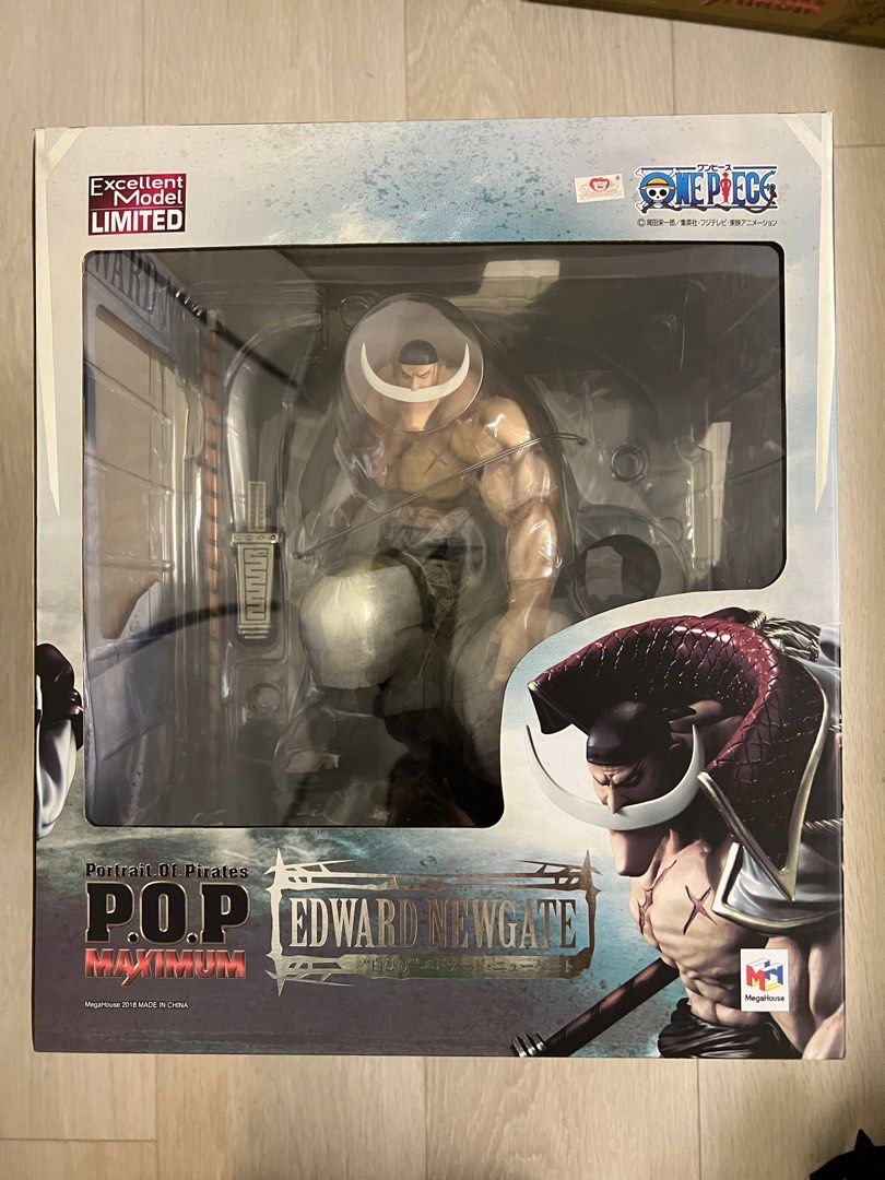 POP One Piece Maximum White Beard Edward Newgate, Hobbies & Toys, Toys ...