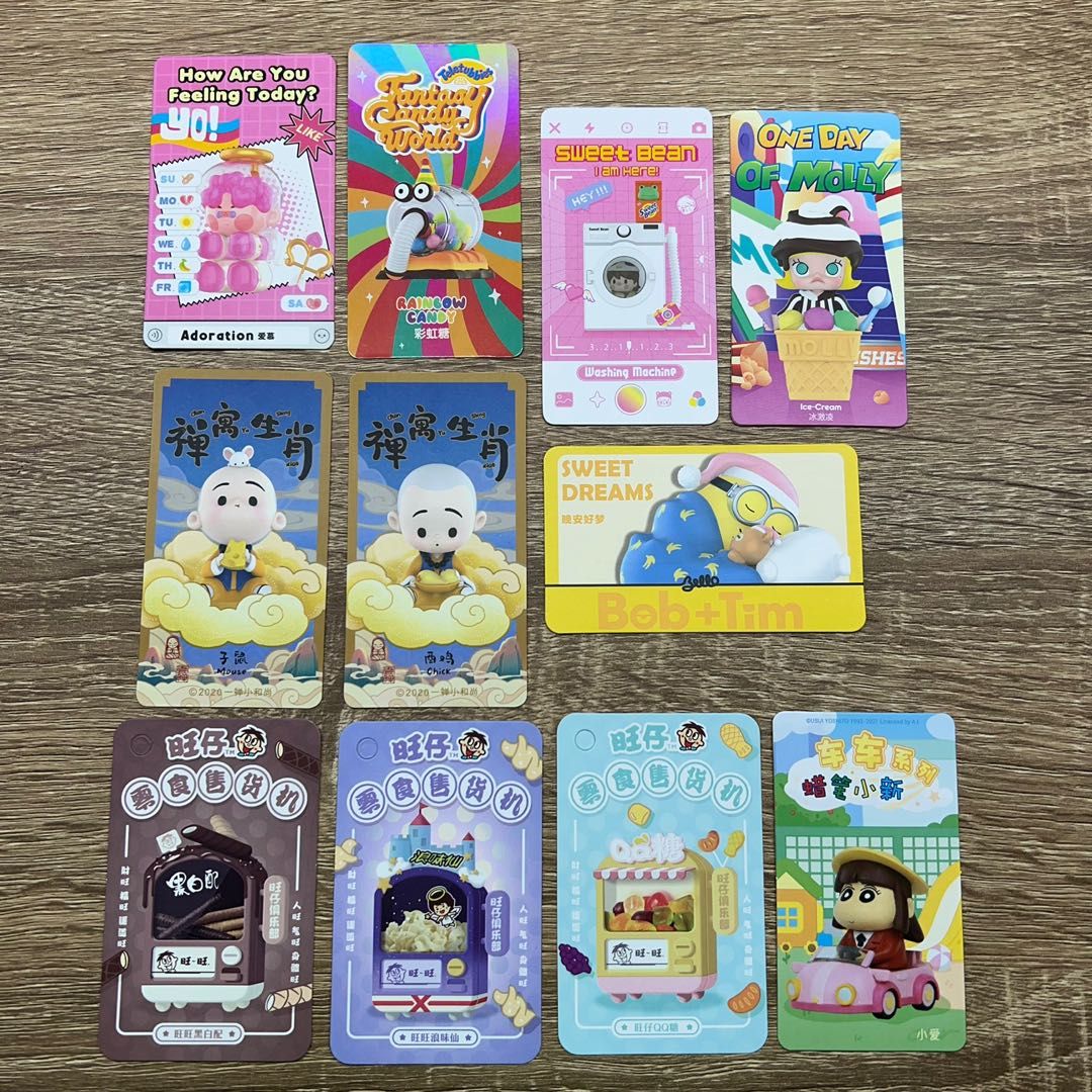 POPMART - Pinojelly/Teletubbies/Sweet Bean/Molly/Little Monk/Minion/52 ...