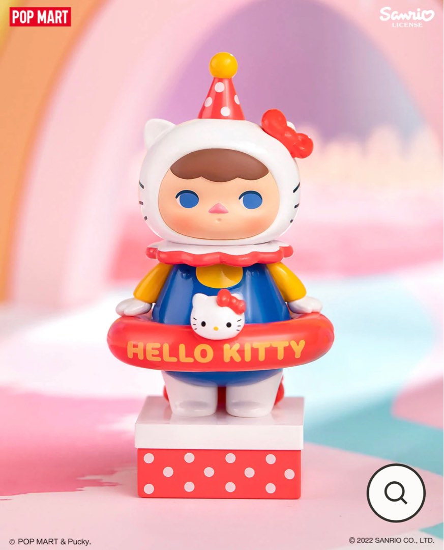 Popmart Hello Kitty x Pucky, Hobbies & Toys, Toys & Games on Carousell