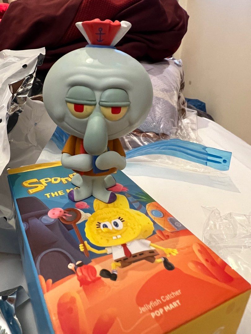 Popmart squidward spongebob x the monsters, Hobbies & Toys, Toys ...