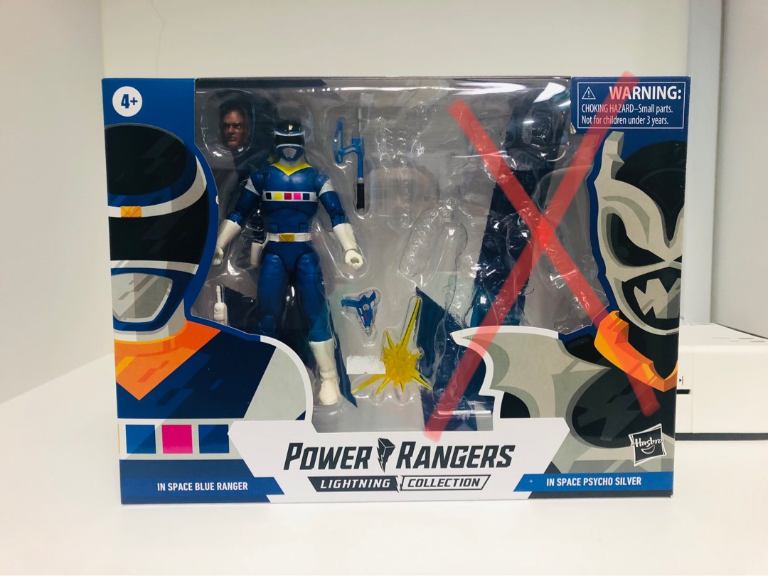 Power Rangers Lightning Collection in Space Blue Ranger ONLY, Hobbies ...