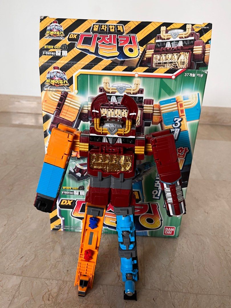 Power Rangers Train Force 3 full sets, Hobbies & Toys, Toys & Games on ...