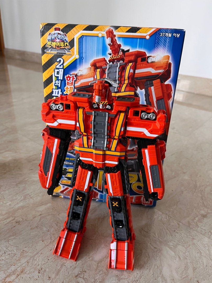 Power Rangers Train Force 3 full sets, Hobbies & Toys, Toys & Games on ...