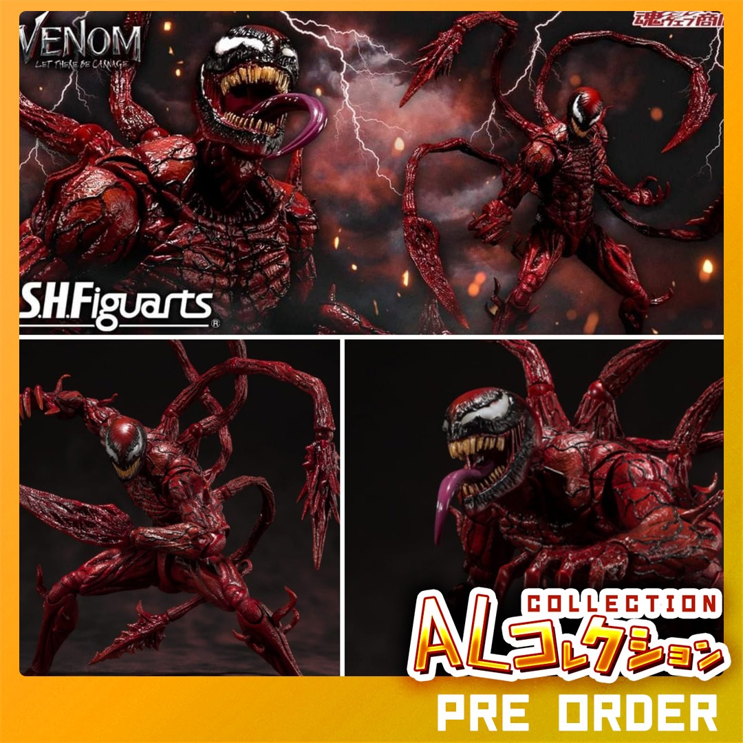 *pre order* SH Figuarts Carnage Let there be Carnage JP SHF, Hobbies ...