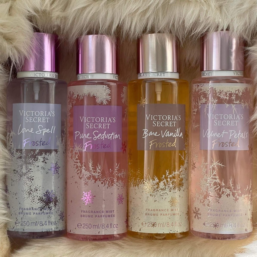 Pre-Order Victoria's Secret Body Mist Frosted Series, Beauty & Personal ...