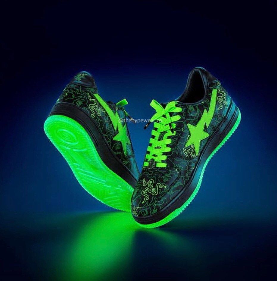 [Preorder]BAPE x Razer Neo Camo Bape STA, Men's Fashion, Footwear ...