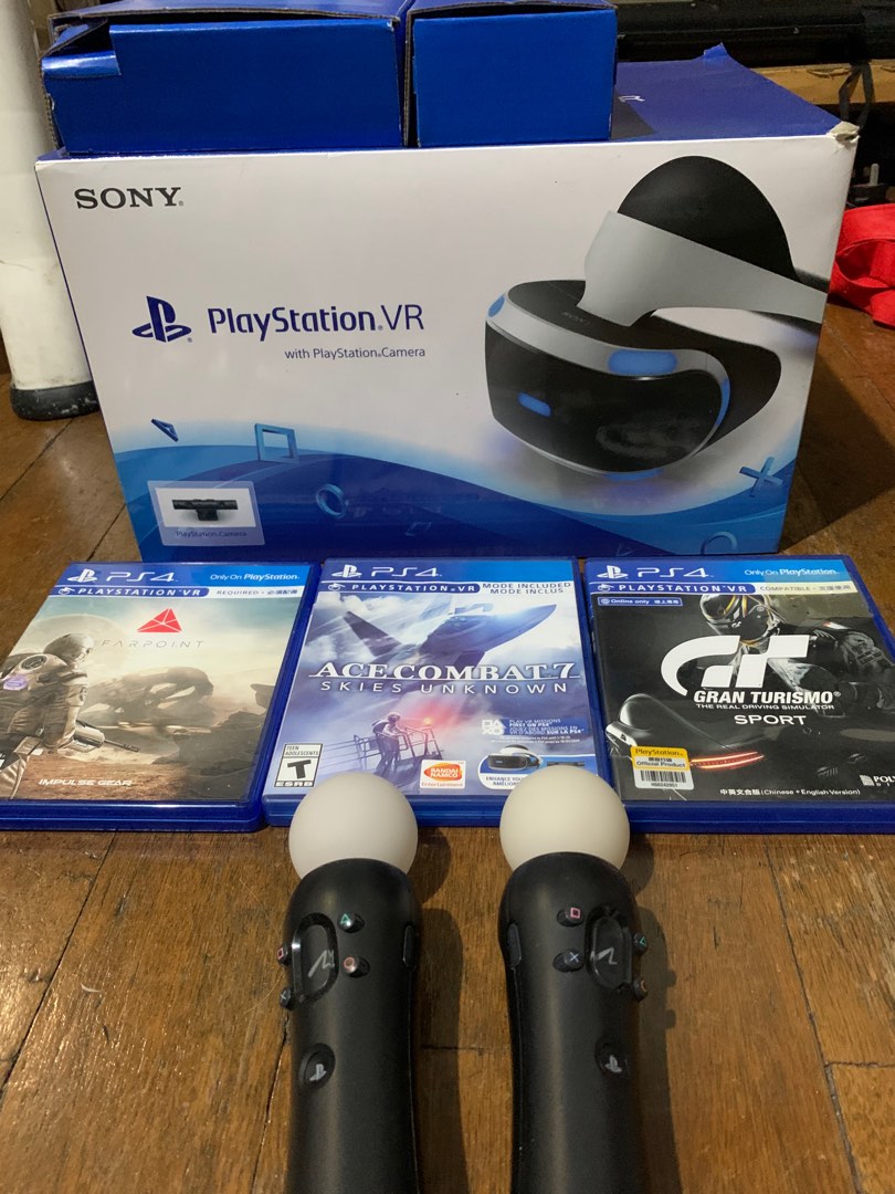 Ps vr v1, Video Gaming, Video Game Consoles, PlayStation on Carousell