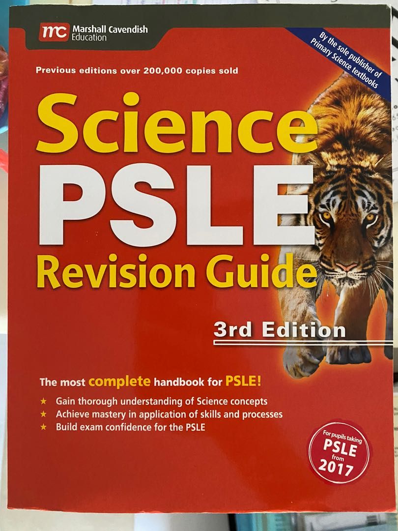 PSLE Science Revision Guide 3rd Edition, Hobbies & Toys, Books ...