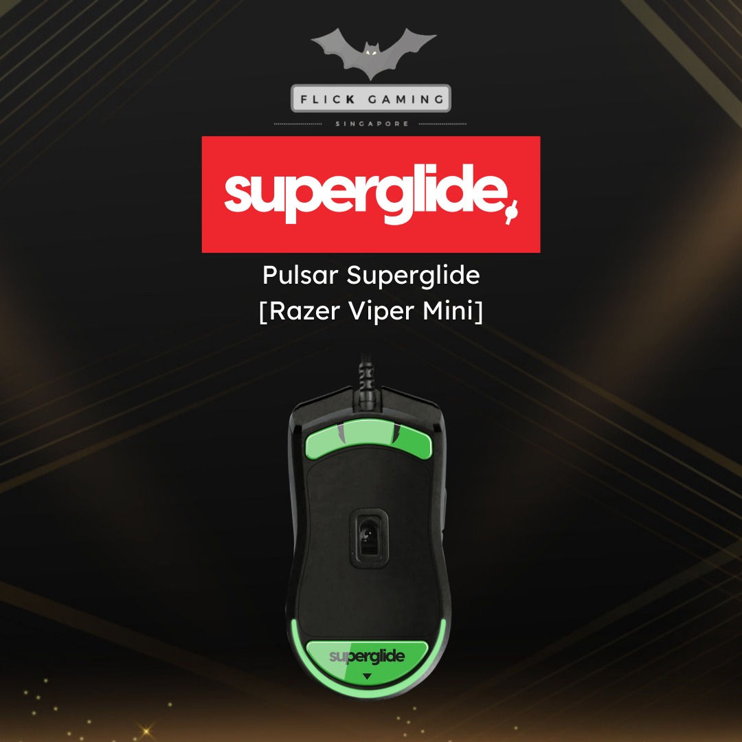 Pulsar Superglide for Razer Viper Mini [Green], Computers & Tech, Parts ...