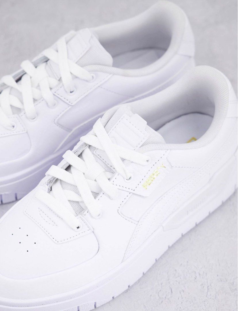 Puma Cali Dream chunky white, Women's Fashion, Footwear, Sneakers on Carousell