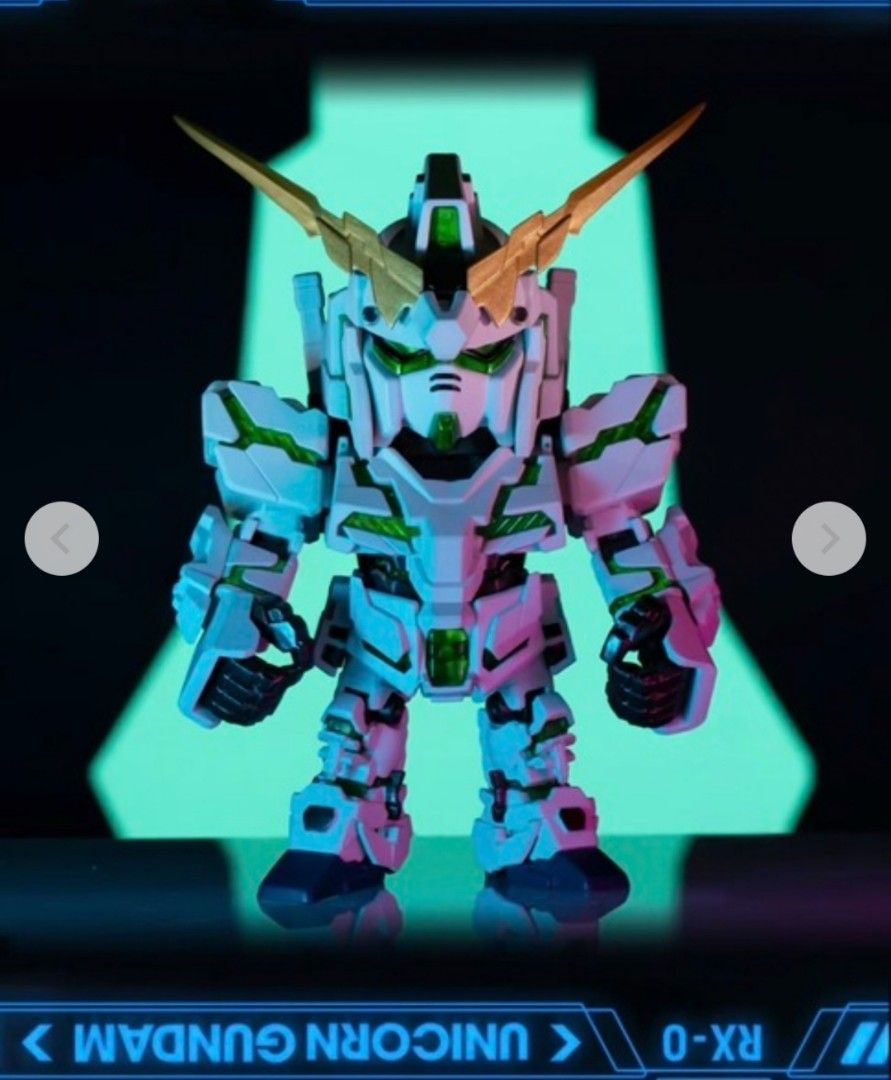 QMSV RX-0 Mini Unicorn Gundam Blind Box, Hobbies & Toys, Toys & Games ...