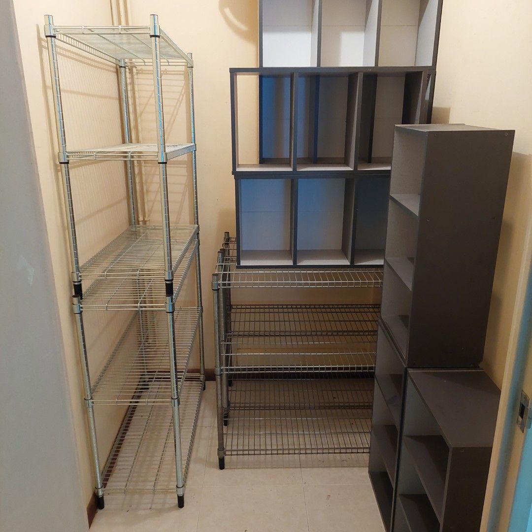 Stainless Steel Racks n Mini pigeon hole shelves, Furniture & Home ...