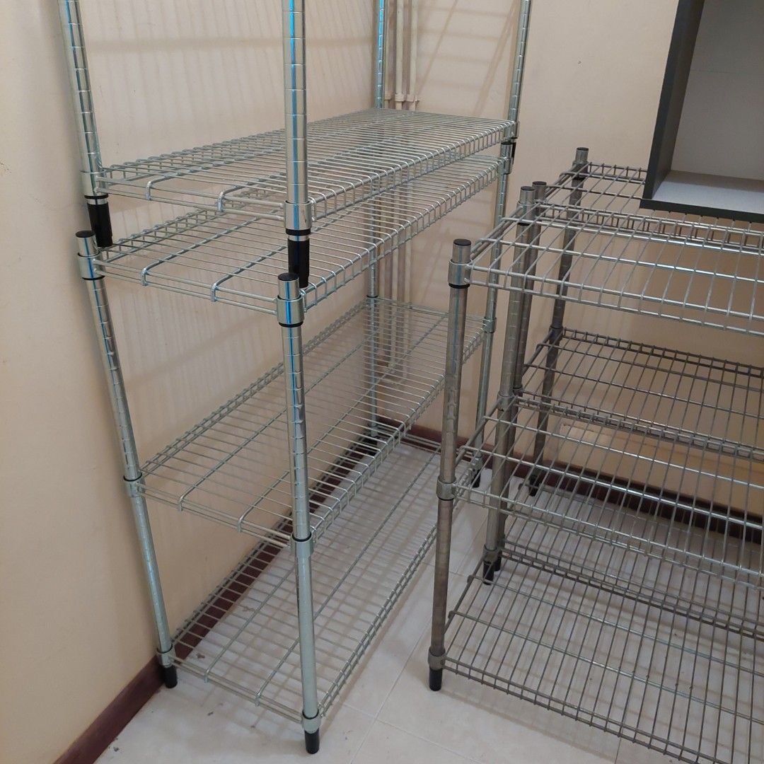 Stainless Steel Racks n Mini pigeon hole shelves, Furniture & Home ...
