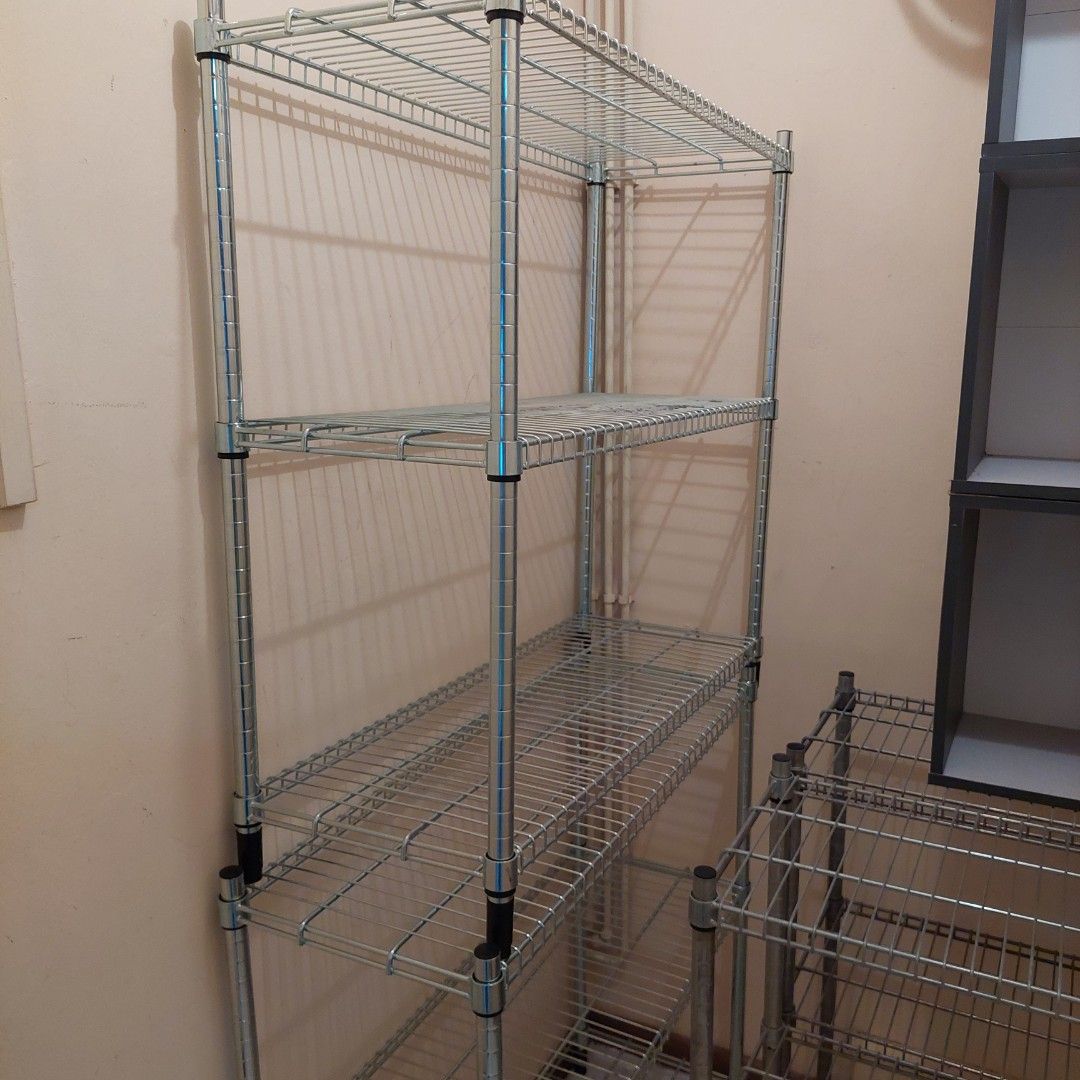 Stainless Steel Racks n Mini pigeon hole shelves, Furniture & Home ...