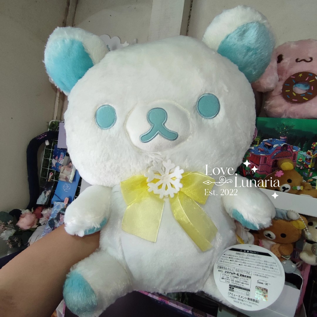 Rare Snowflake Rilakkuma Big Plush, Hobbies & Toys, Toys & Games on ...