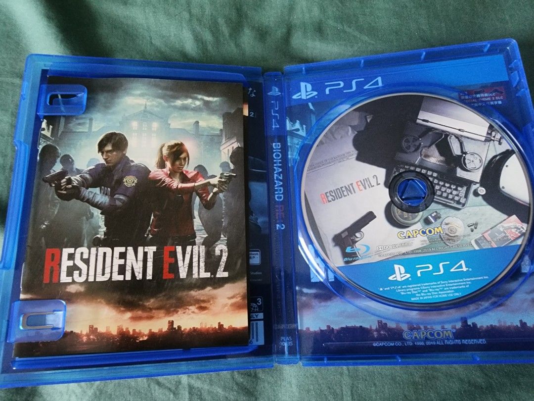 Resident Evil 2 PS4, Video Gaming, Video Games, PlayStation on Carousell