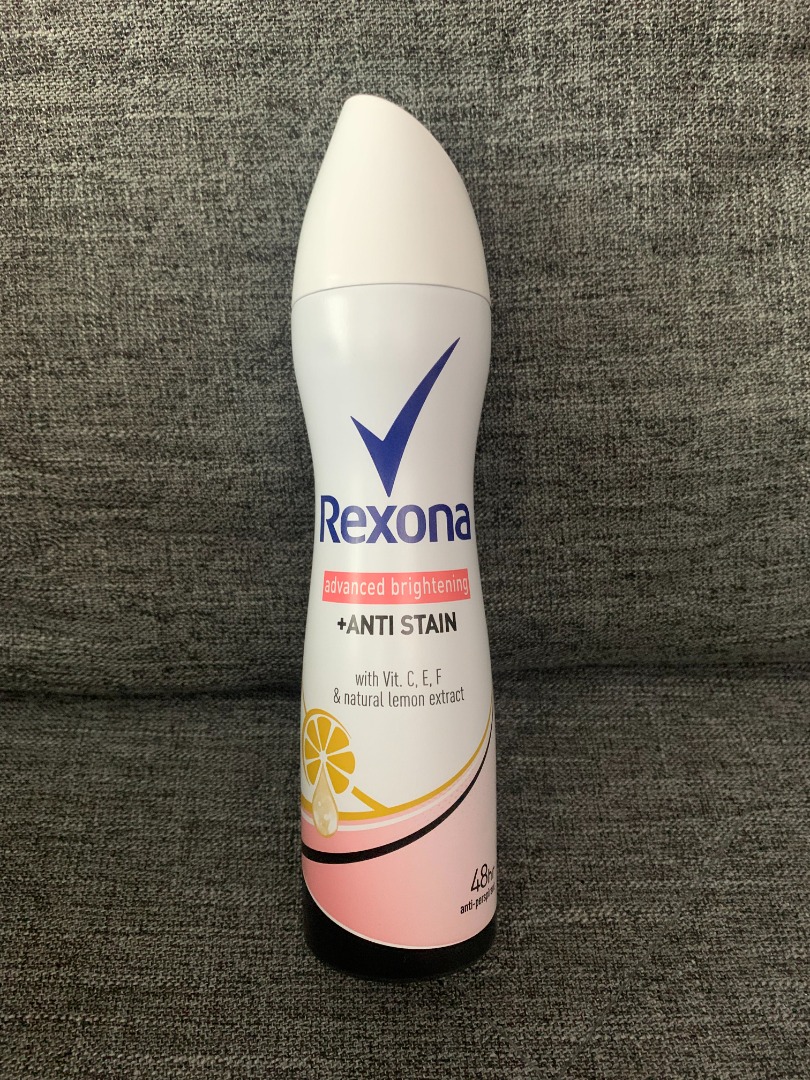 Rexona | Women Deodorant Spray Advanced Brightening + Anti-Stain ...