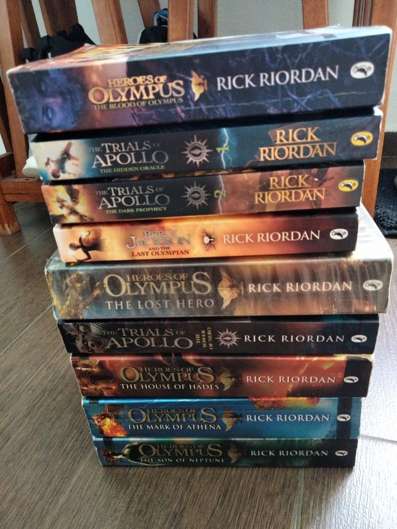 Rick Riordan, Hobbies & Toys, Books & Magazines, Fiction & Non-Fiction ...