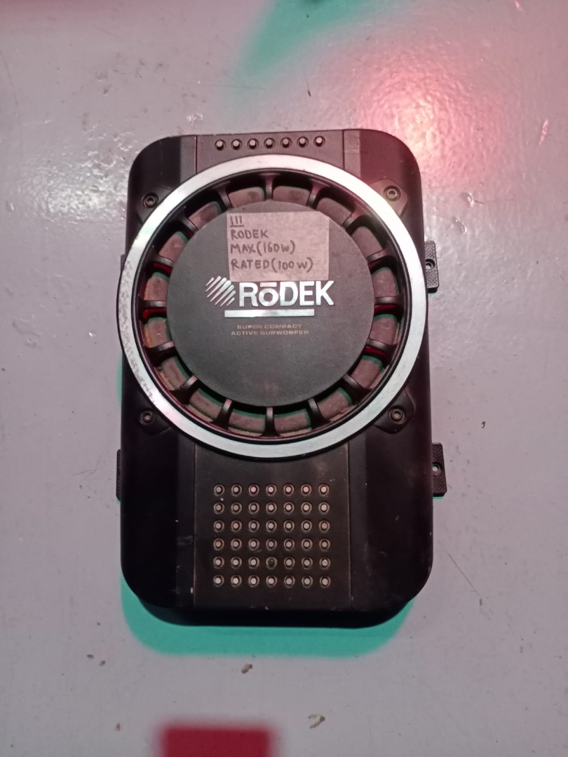 Rodek Active Subwoofer, Audio, Soundbars, Speakers & Amplifiers on ...