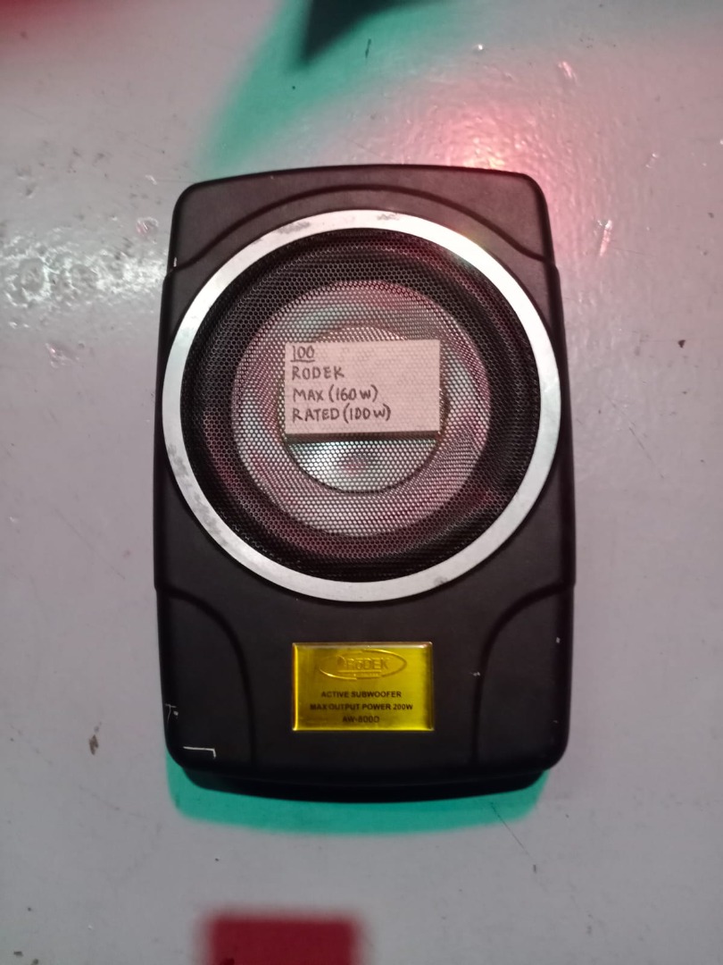 Rodek Subwoofer, Audio, Soundbars, Speakers & Amplifiers on Carousell