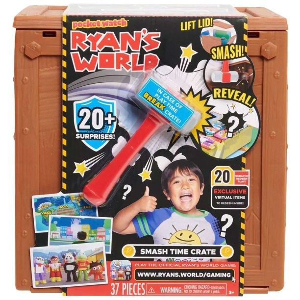 Ryan's World Smash Time Crate Mystery Surprise, Hobbies & Toys, Toys ...