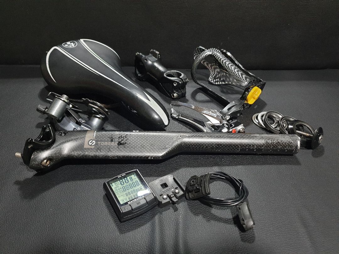 Ryder Aerodynamic Road Bike Frame (Size 53) Package, Sports Equipment ...