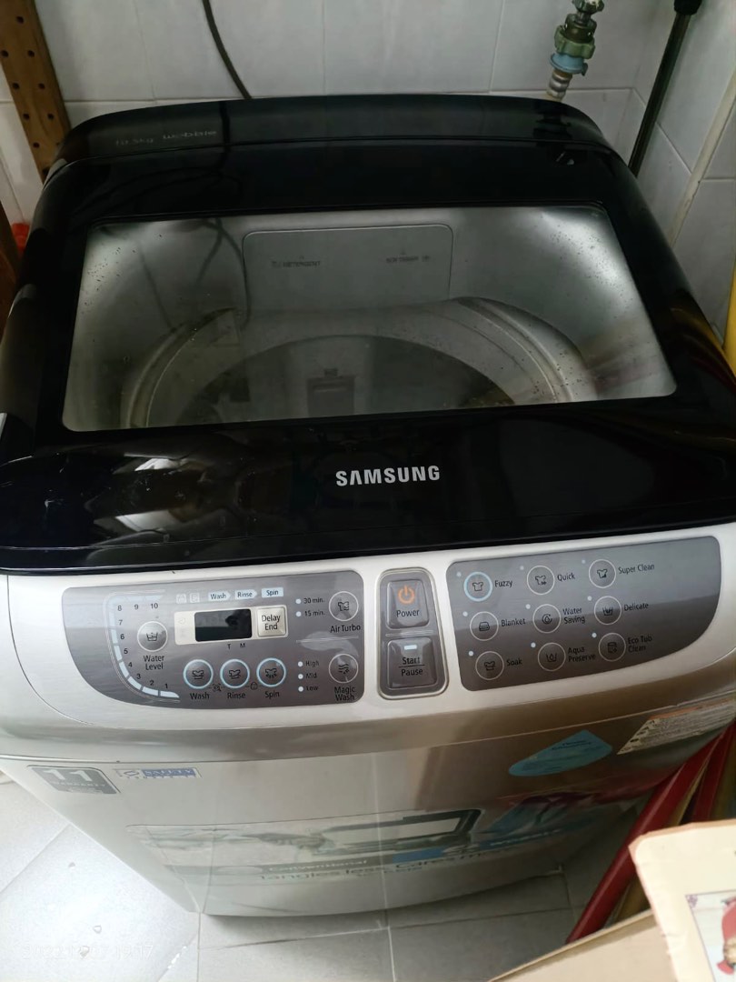 Samsung: 10.5kg Wobble Top Loader Washing Machine, TV & Home Appliances ...